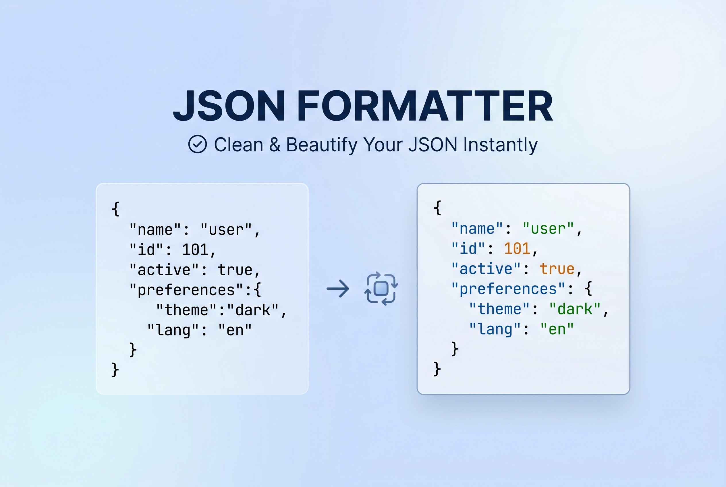 JSON Formatter, Validator & Beautifier: Free Online Tool - How7o